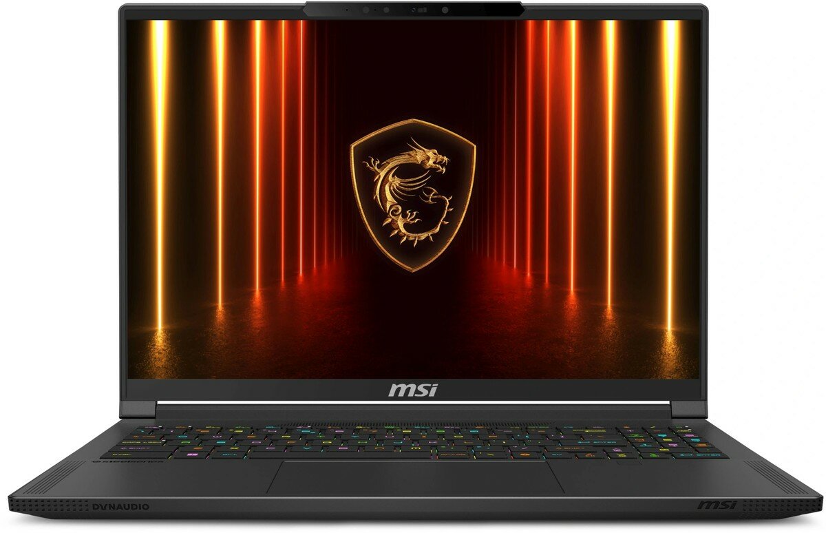 Ноутбук MSI Stealth A16 AI+ A3HWHG-239XRU, 16", OLED, AMD Ryzen AI 9 365 2ГГц, 10-ядерный, 32ГБ LPDDR5x, 1ТБ SSD, NVIDIA GeForce RTX 5070 Ti - 12 ГБ, TGP 105Вт, без операционно