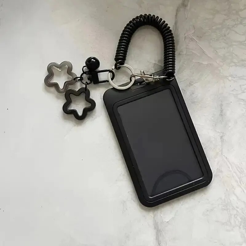 Пластиковый держатель для ID-карт звезда 1 set2
