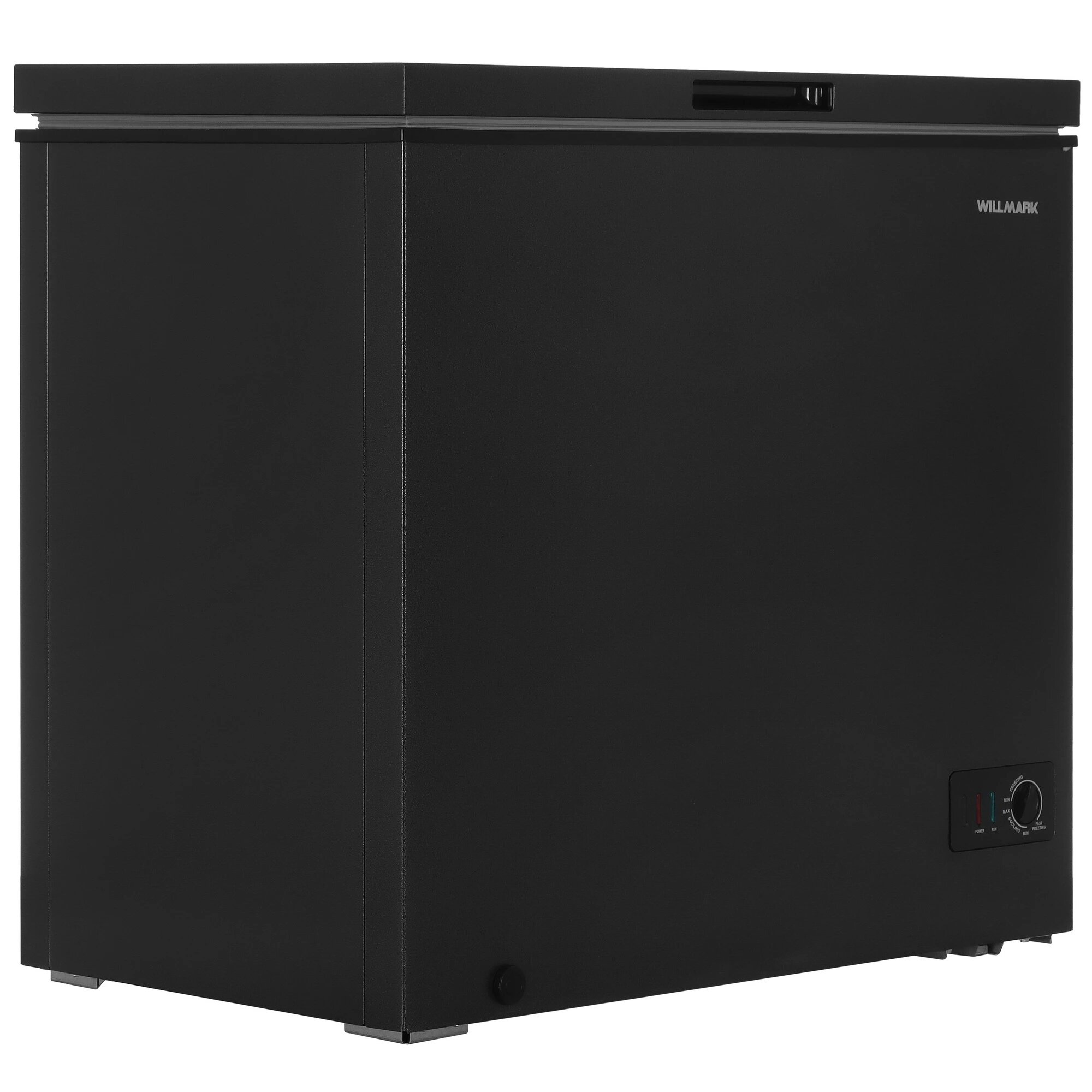 Морозильный ларь WILLMARK CF-250BS, 225 литров, покрытие BlackStone, 3 корзины, черный