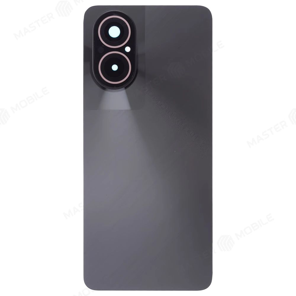 Задняя крышка для Realme C67 4G (RMX3890) (черный) (в сборе со стеклом камеры)