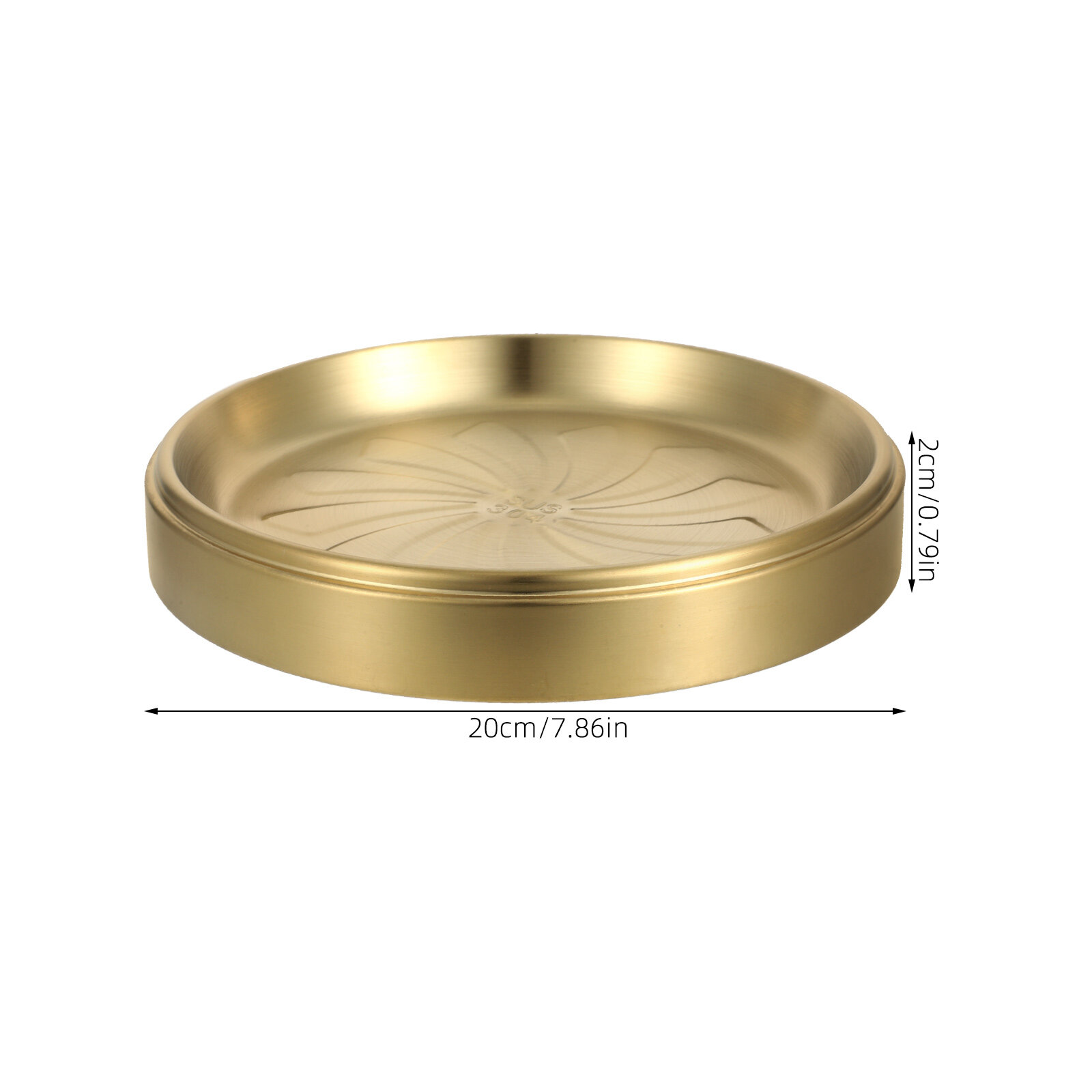 Поднос Для Приготовления Еды Из Нержавеющей Стали Поднос Для Сервировки Еды 20.00X18.40X2.00Cm