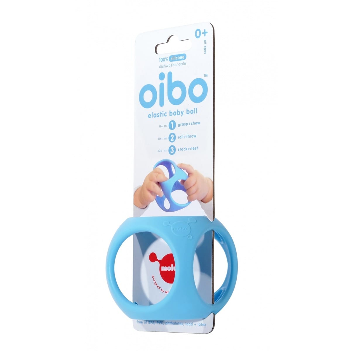 Игрушка Moluk Oibo, синий