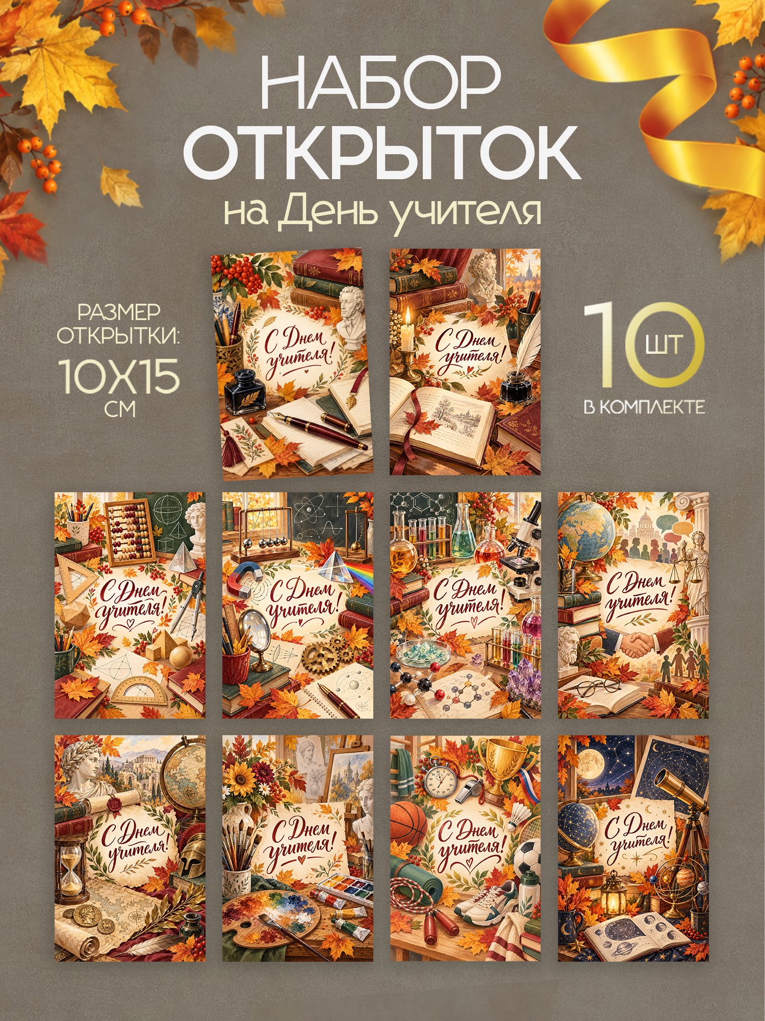 Открытки с Днем учителя