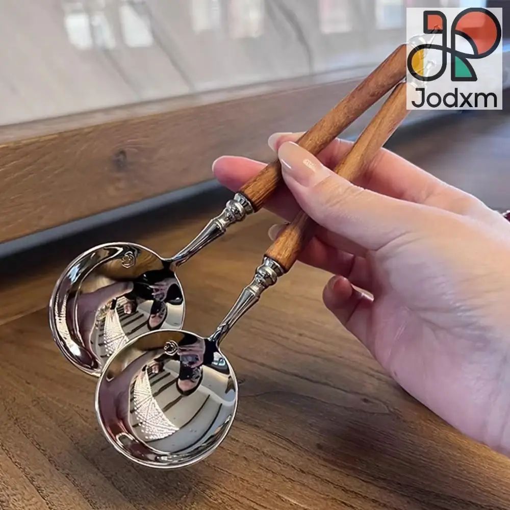 Ложка для салата бежевый