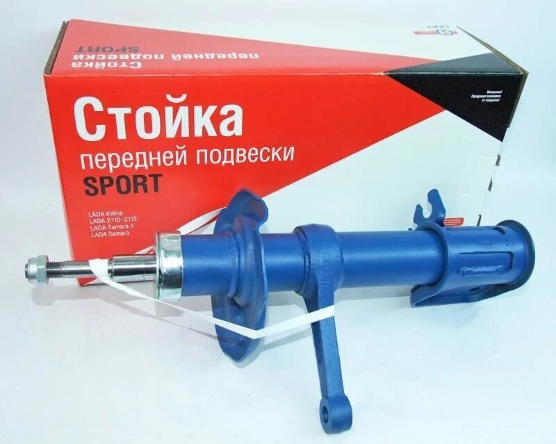 Стойка передней подвески газовая (гидравлическая с газонаполнением) левая для Лада Калина Спорт