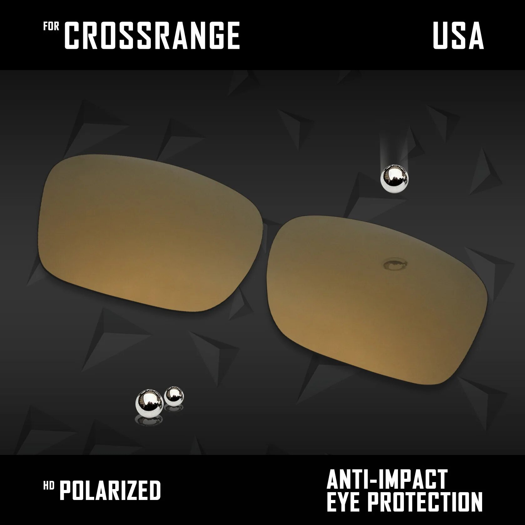 Поляризованные линзы OOWLIT для Oakley Crossrange OO9361