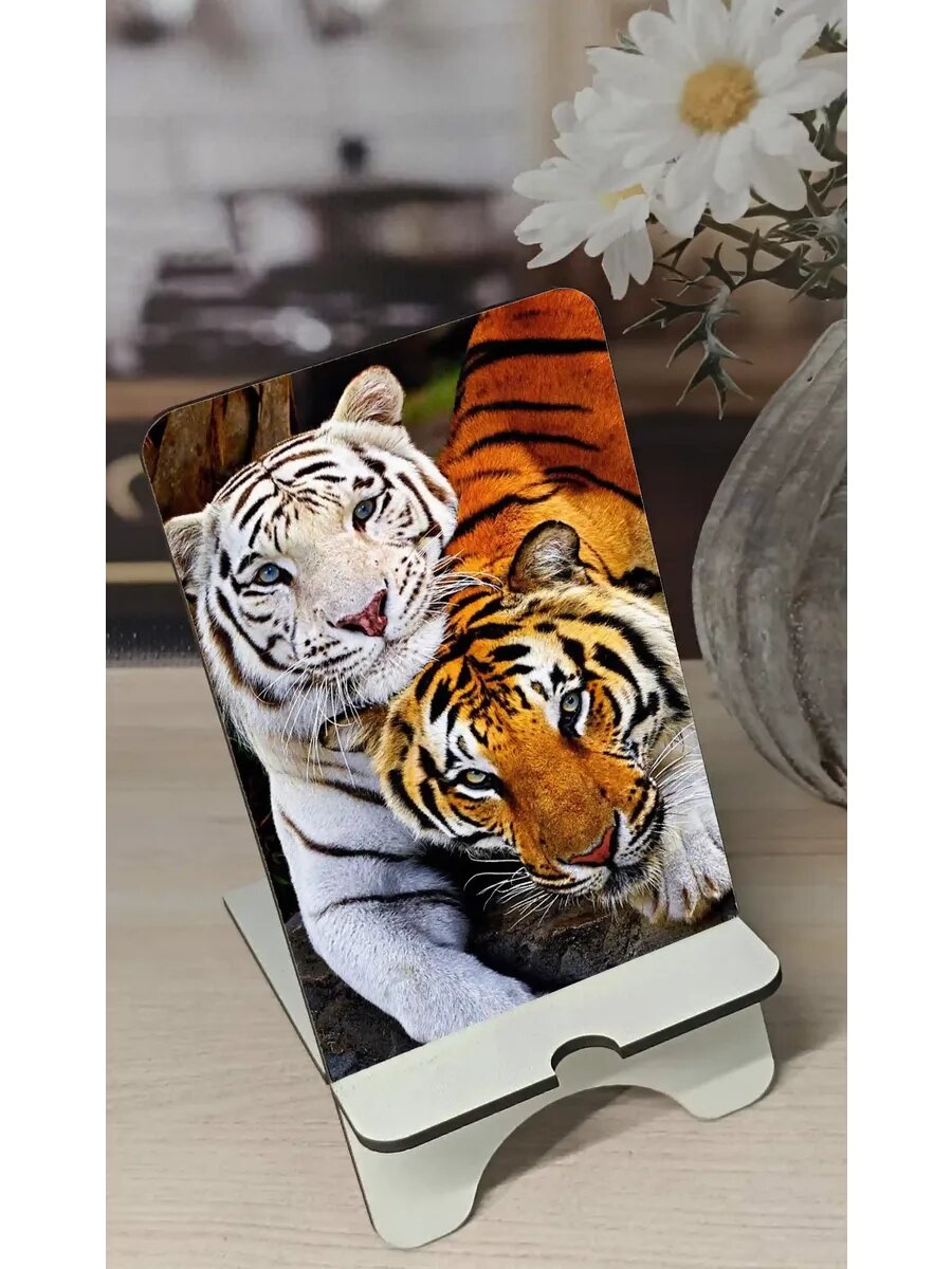 Подставка для телефона тигр 2