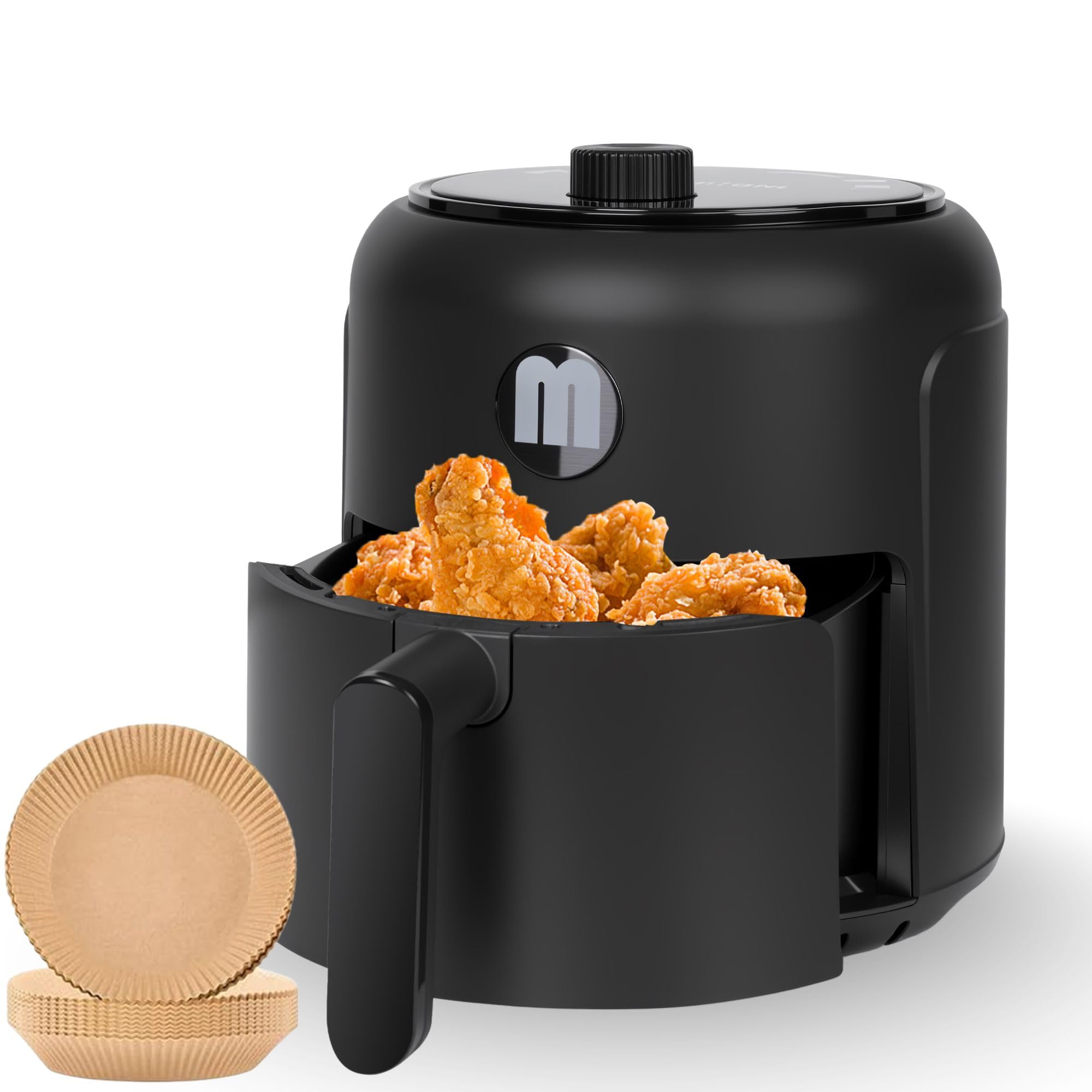 Мини-фритюрница 2,8QT, регулировка времени, корзина с антипригарным покрытием, можно мыть в посудомоечной машине, быстрое приготовление, разогрев остатков, небольшие фритюрницы для 1-2 человек, подходят для общежития
