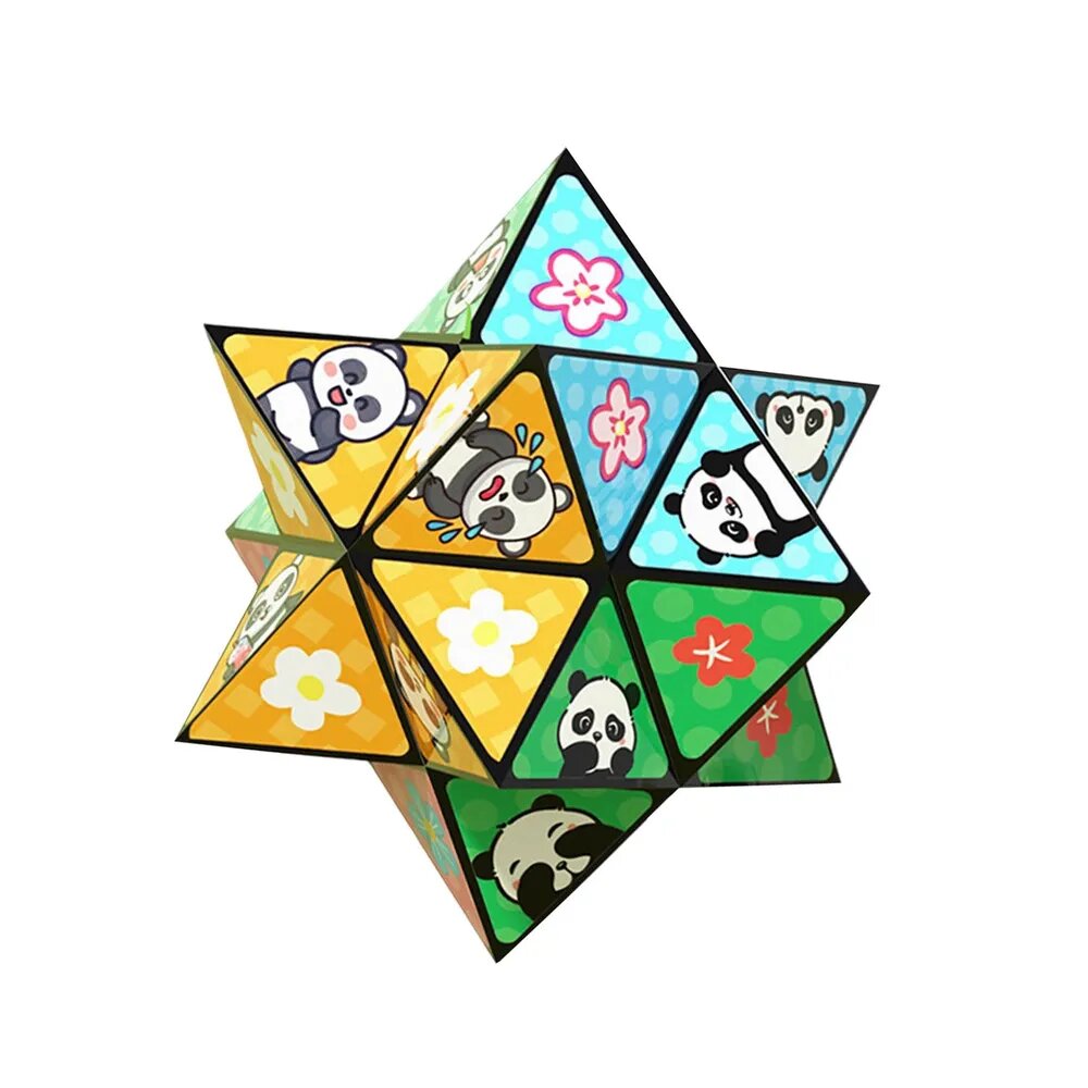 3D кубики-пазлы с объемными панелями для трехмерной навигации