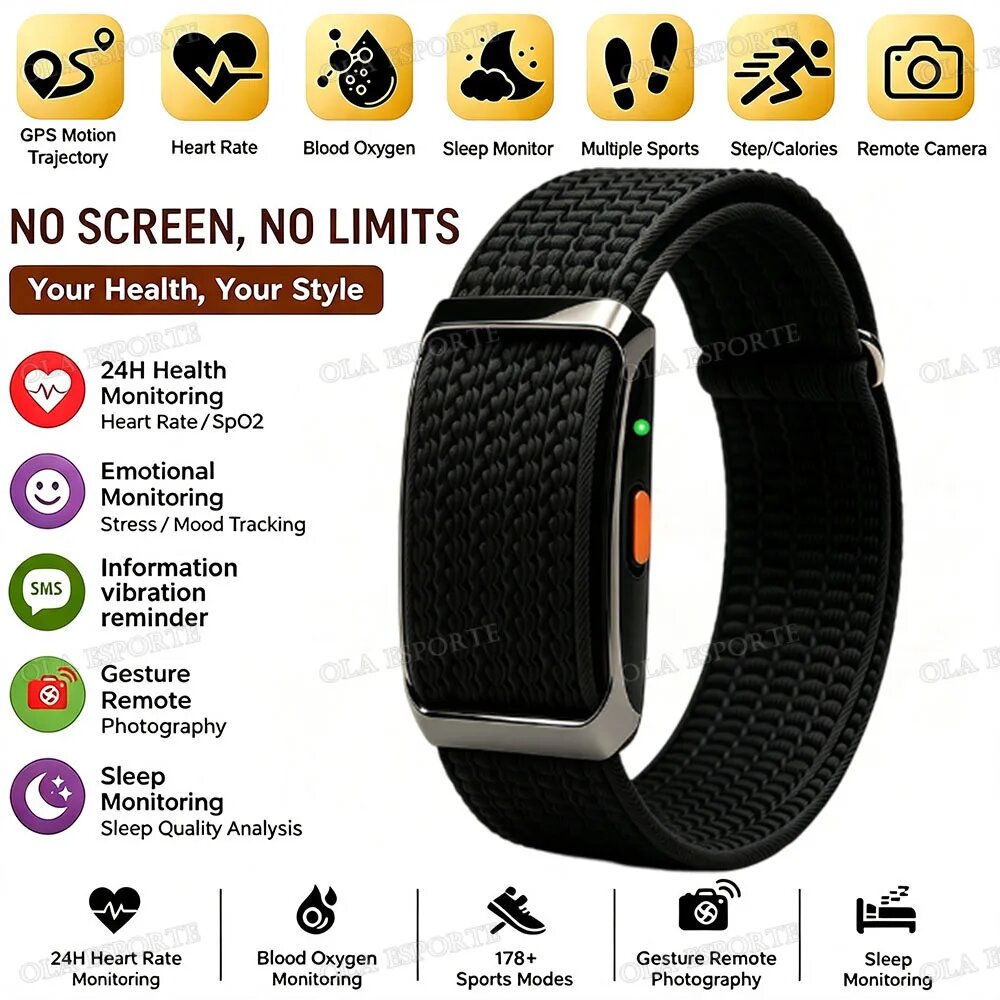 Smart Watch Ht30 Черный, Black