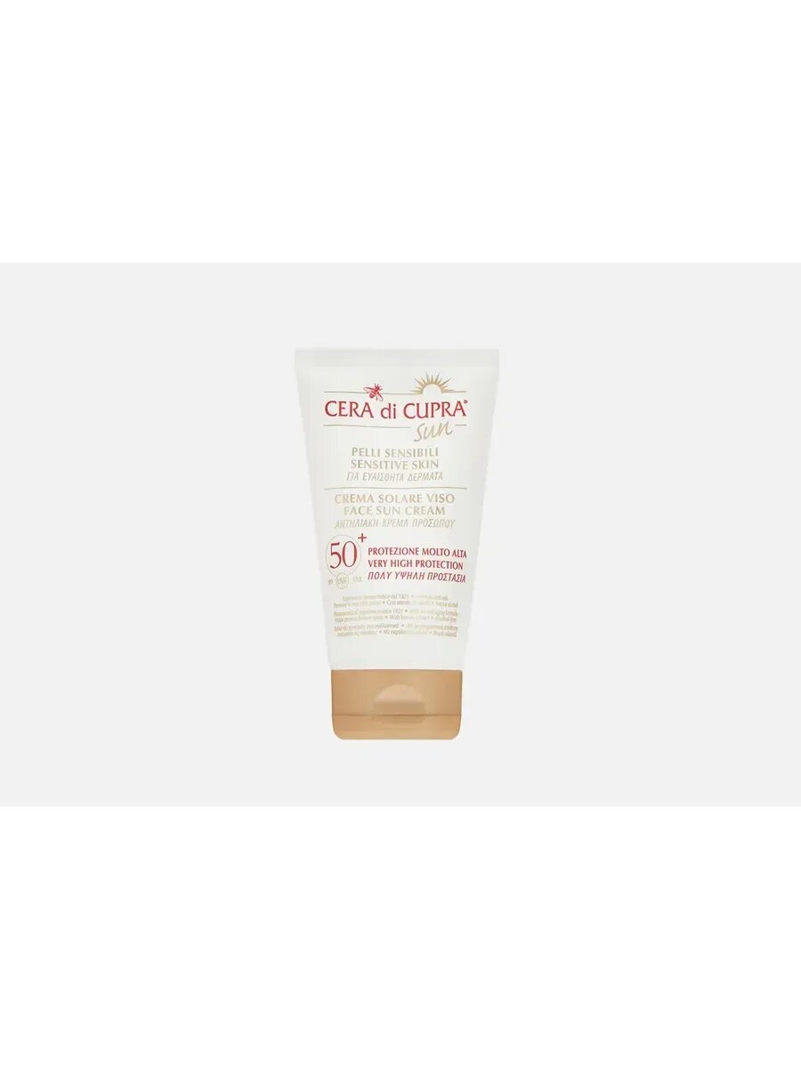 #Cera di Cupra Sun face cream coлнцезащитный крем для лица SPF 50+ 75мл#