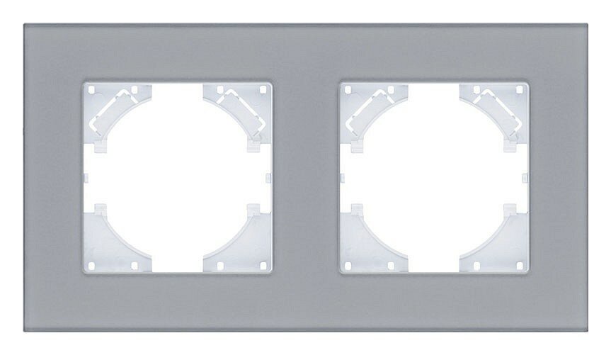 Рамка на 2 поста Kollinger Reflex MG RM2GY