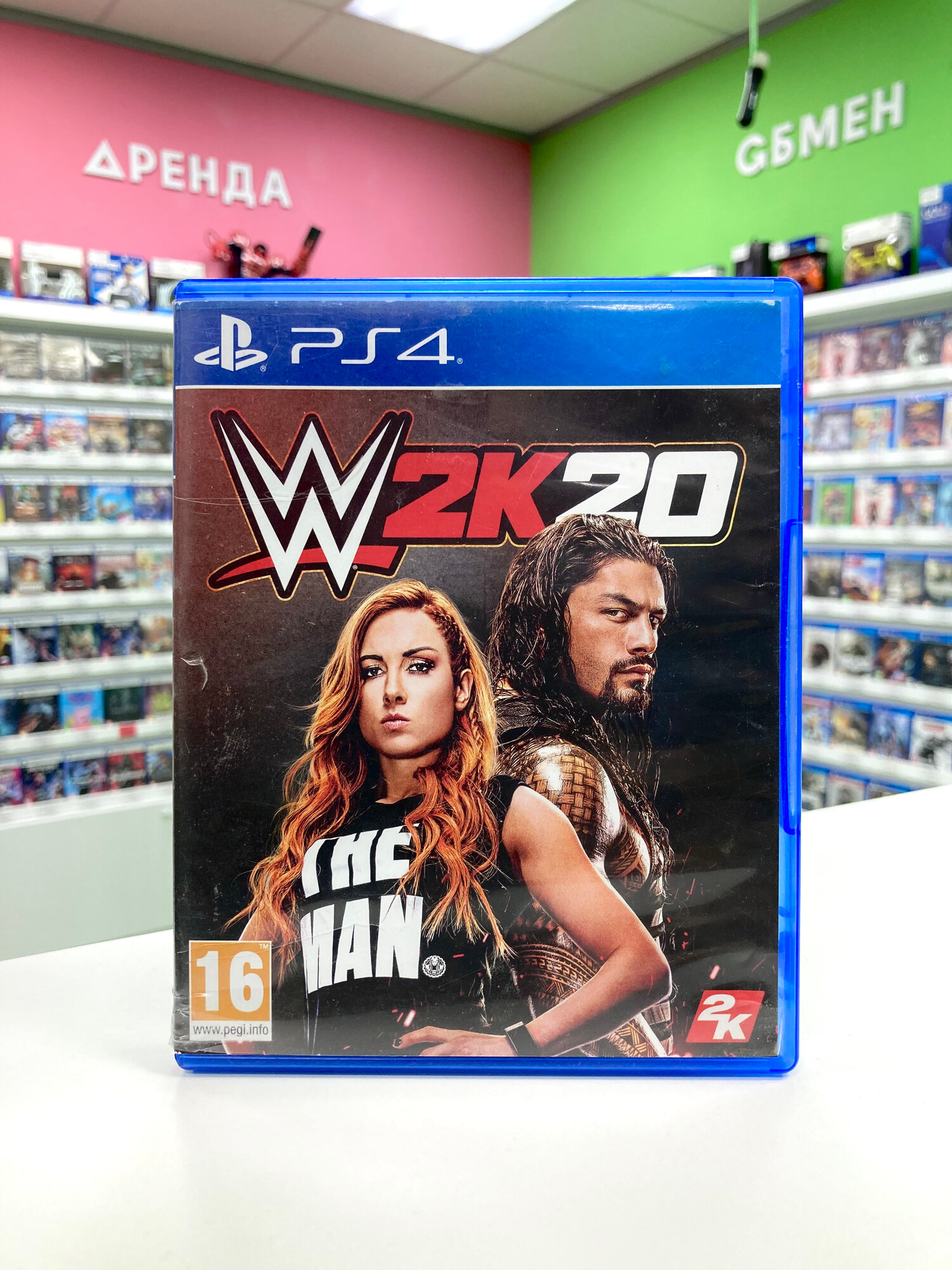 PS4 WWE 2K20 б/у