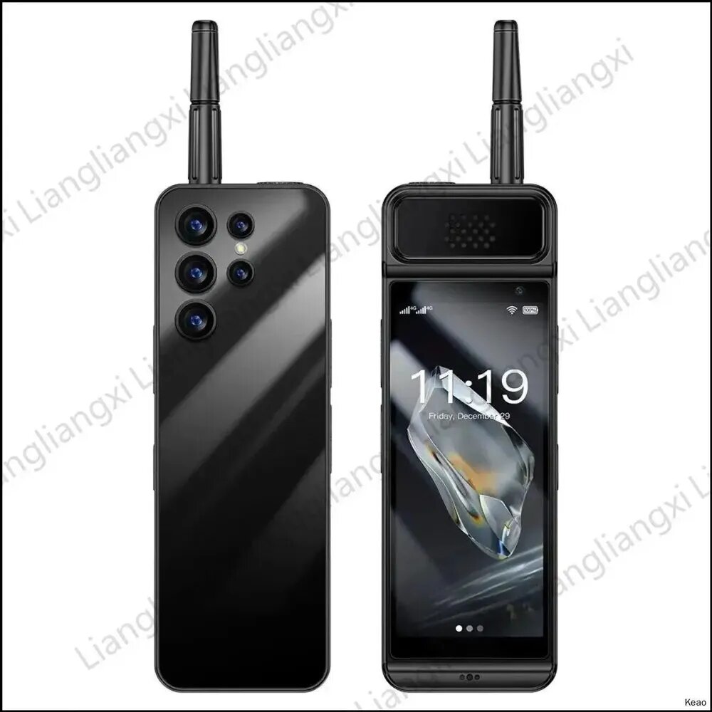 Мобильный телефон W88PRO, черный, 4G, 4.0 дюйма, 4500 мАч, 2 SIM