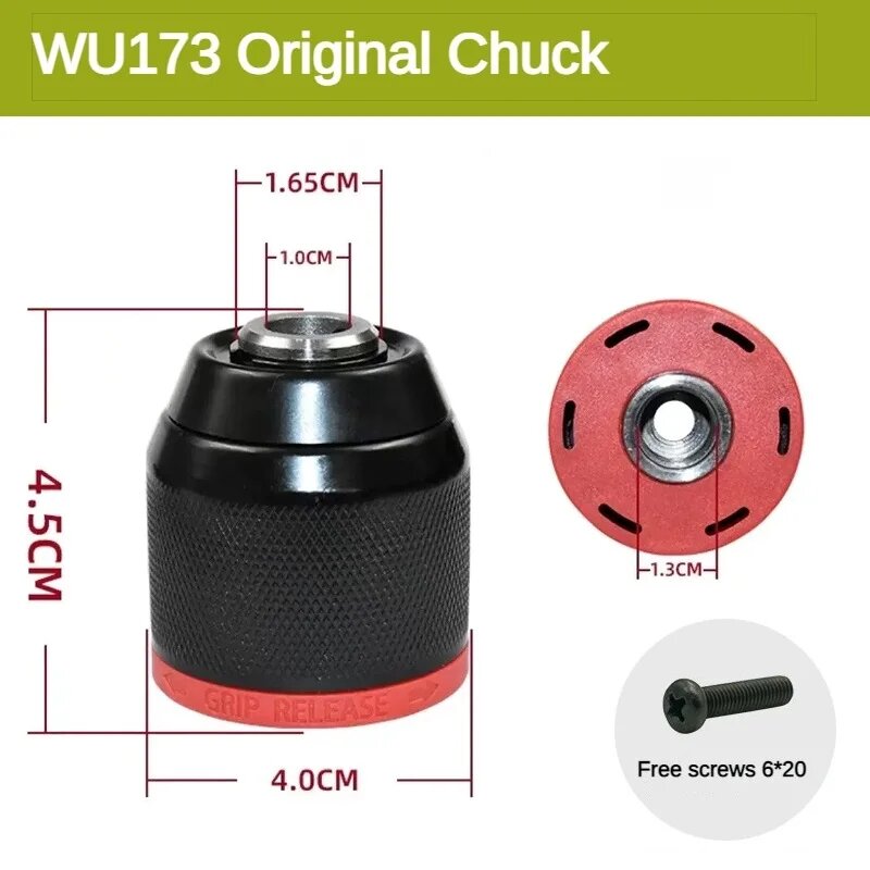 Зажимной патрон WORX WU130/131X WU173 Original Chuck