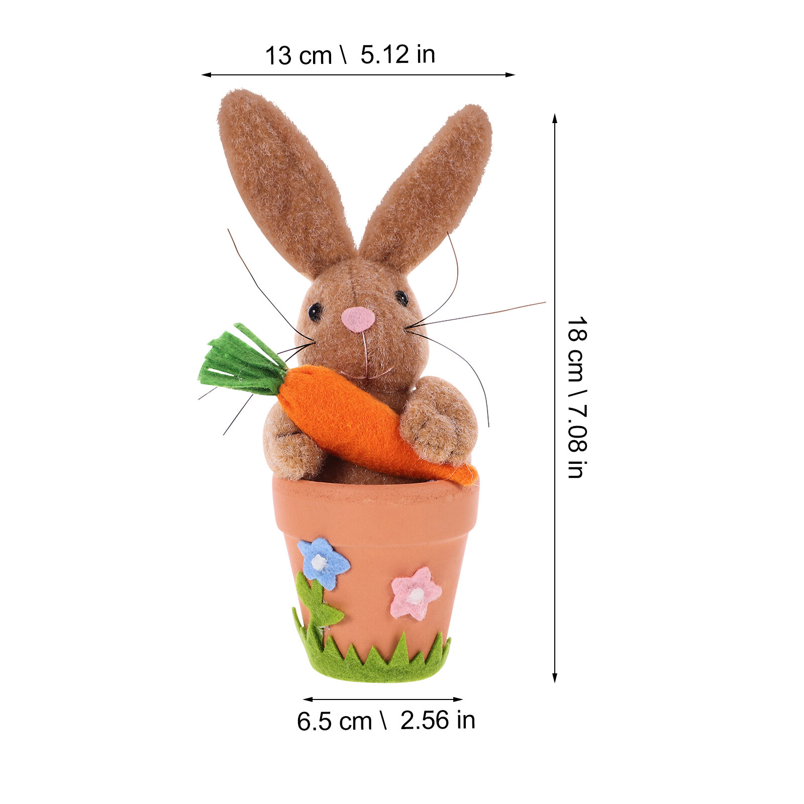 Пасхальный Заяц Статуэтка Украсьте Дом Или Сад 18.00X13.00X6.50Cm