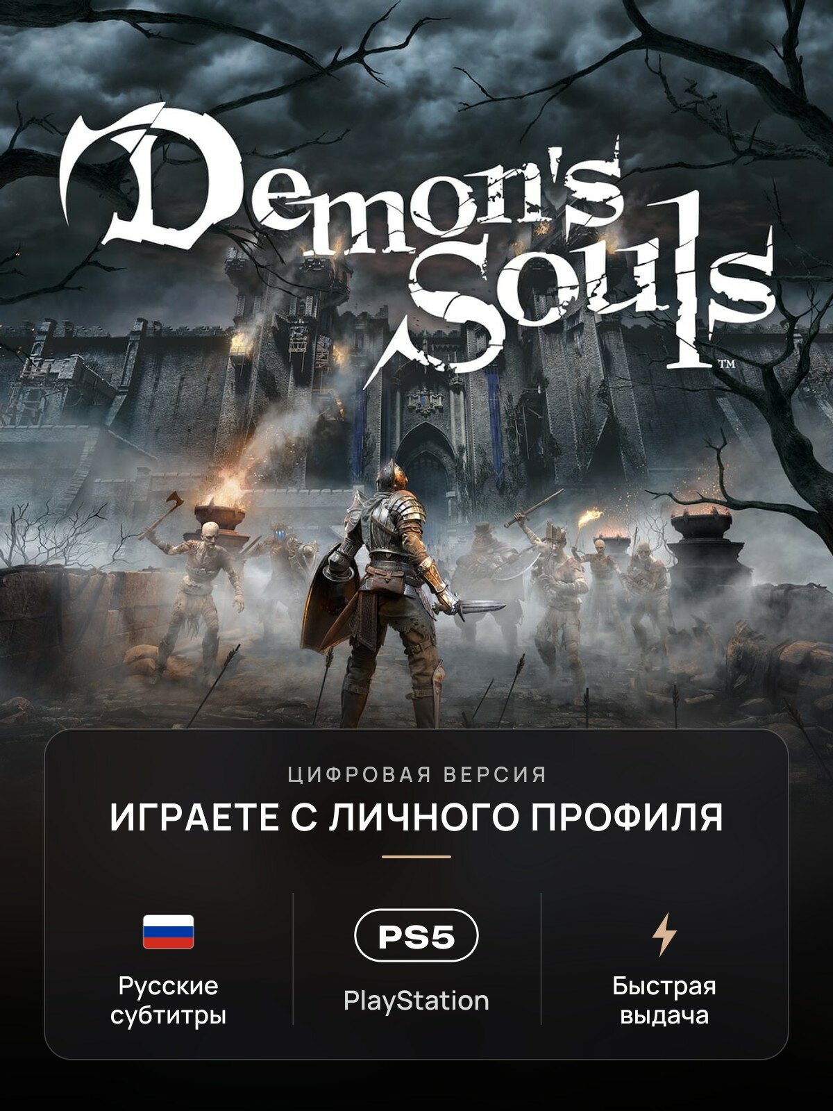 Игра Demon's Souls для PlayStation 5 (PS5/PS5 PRO) Русские субтитры