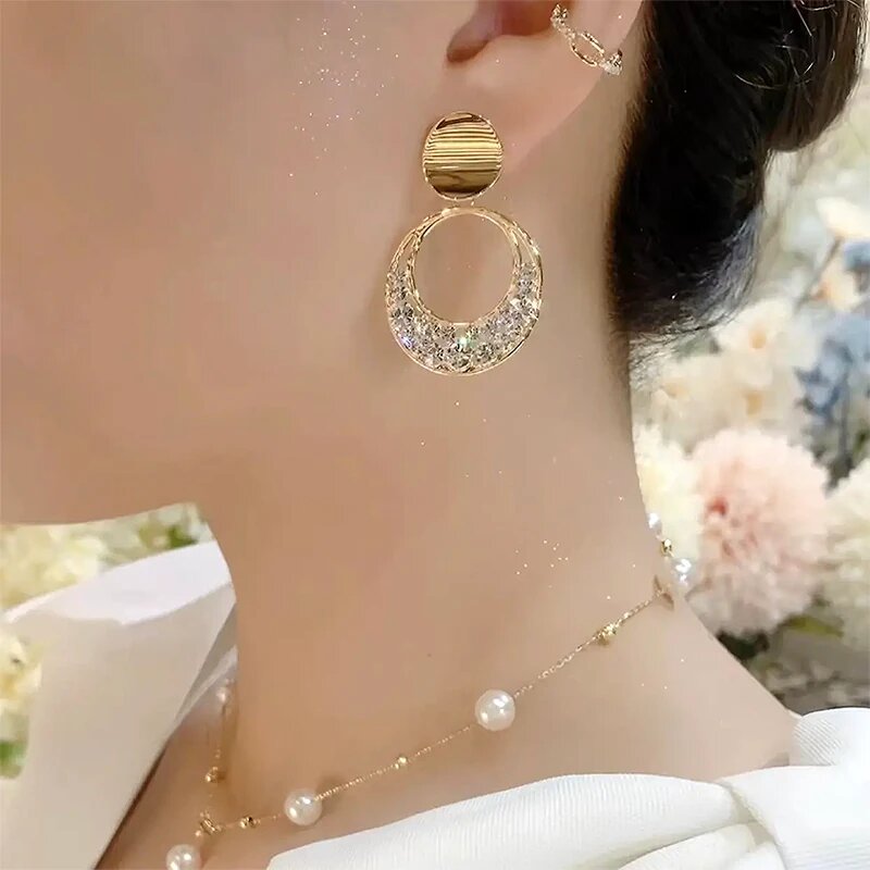 Серьги Далия