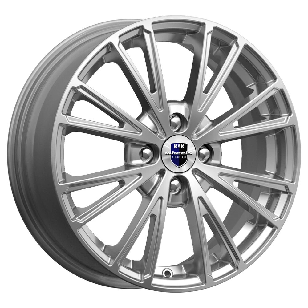 Колесный диск K&K Меандр 6x16 4x100 ET50 D60.1 Дарк платинум