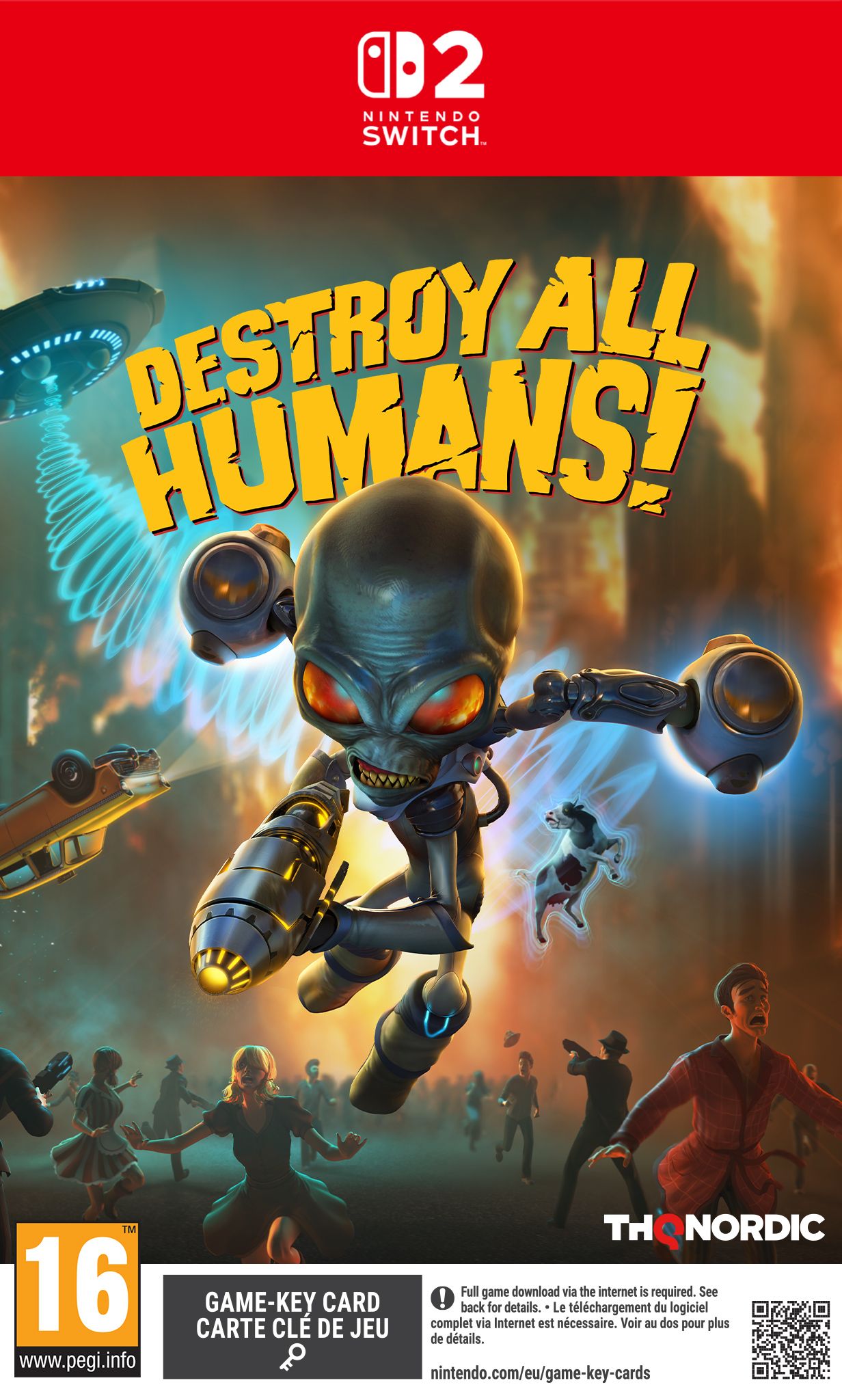Видеоигра Destroy All Humans! (Nintendo Switch 2)