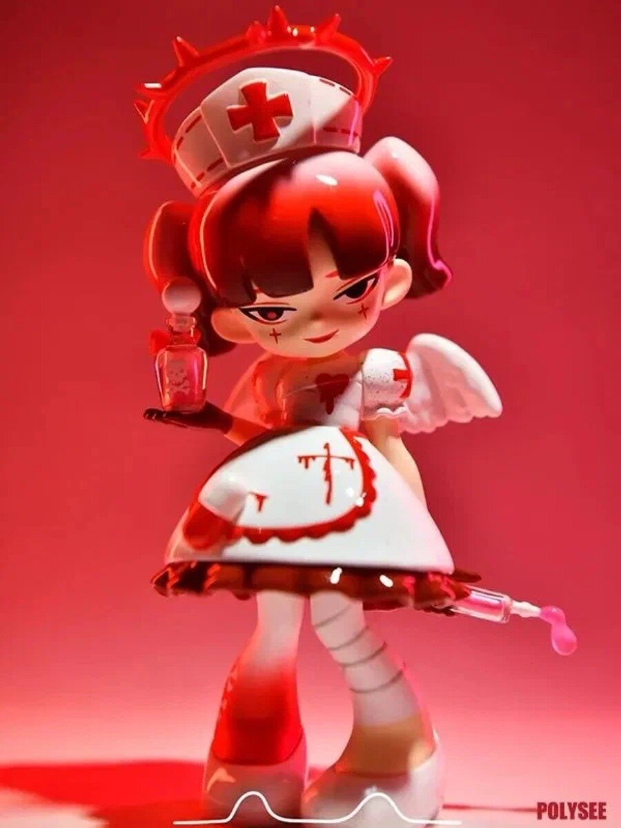 Коллекционная фигурка KKV Слепая коробка YANDERE GIRLS-Remove the Label-Blood Angel