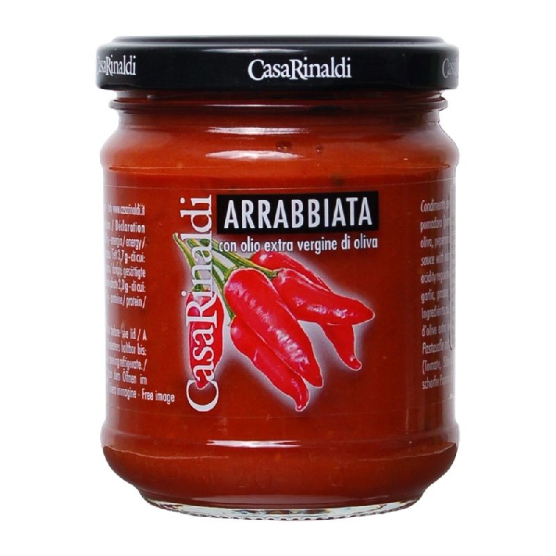 Соус томатный Casa Rinaldi "Арабьята" пикантный 190г