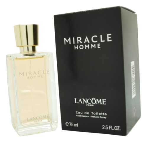 Мужская туалетная вода Ланком Миракл 75 мл - Lancome Miracle Homme парфюм мужской