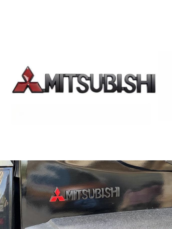 Металлическая эмблема Mitsubishi логотип на авто Outlander Pajero Lancer ASX L200