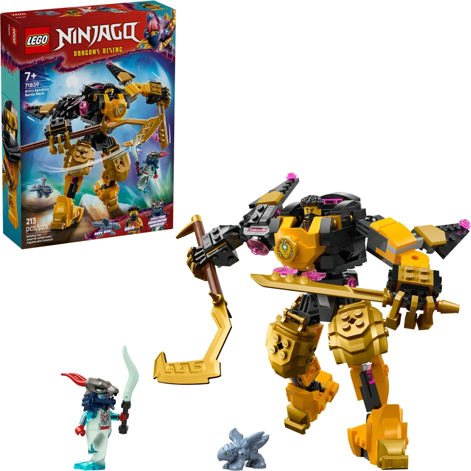 Конструктор NINJAGO 71839 213 дет.