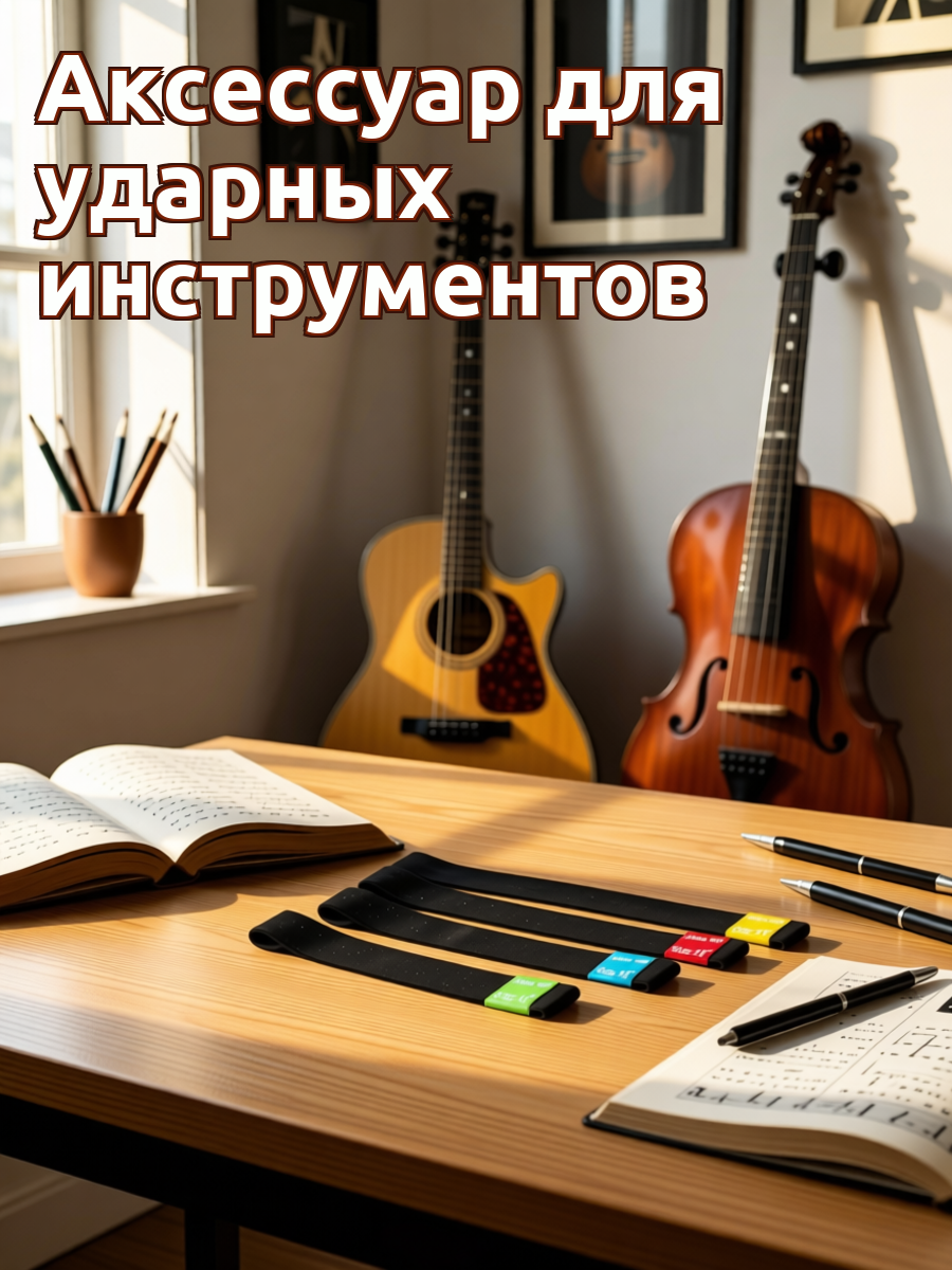 4 Pc Надежные Портативные Тишина Для Цимбал С Круглыми Веревками Для Упражнений 61x5 Cm