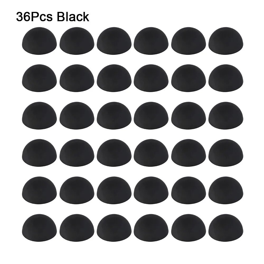Силиконовые амортизаторы для динамиков 36 шт. 36pcs black