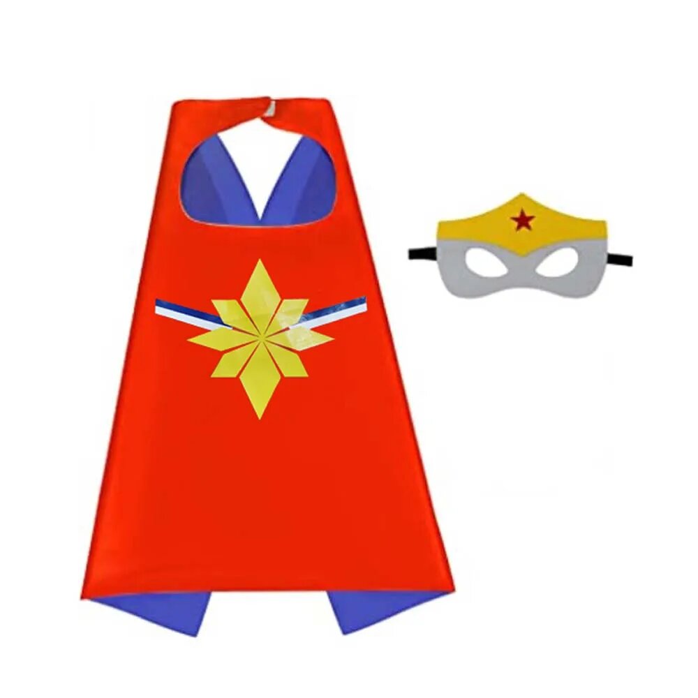Накидки супергероев из полиэстера для детей 3-10 лет 14