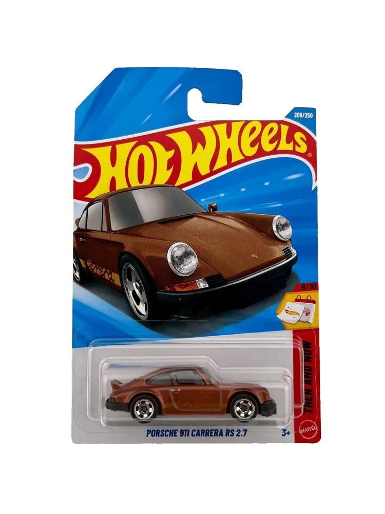 Машинка Mattel Hot Wheels 1:64 Basic Car 2026M C4982 Porsche 911 Carrera RS 2.7