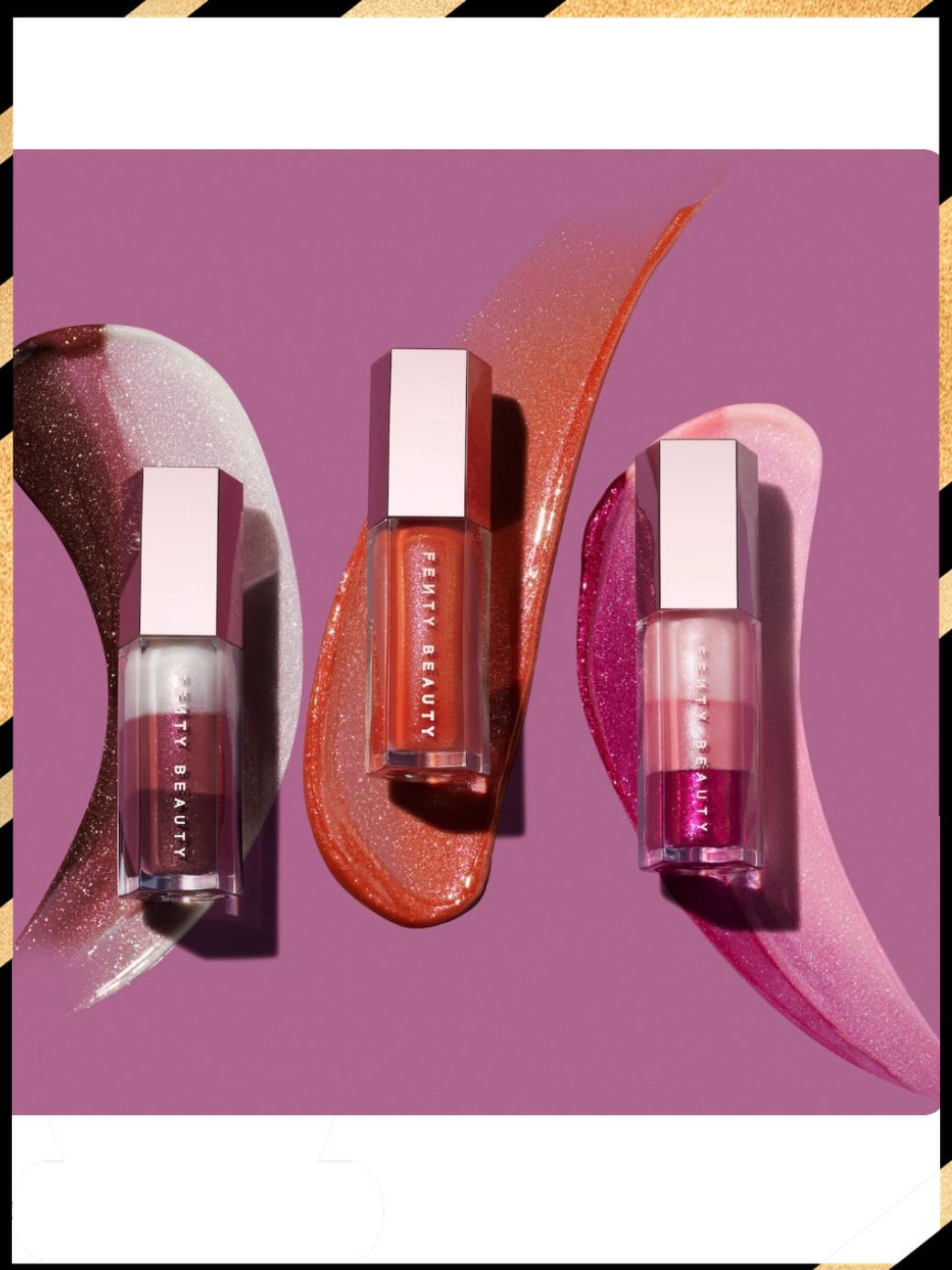 Сочетание блеска для губ Fenty Beauty by Rihanna 3 палочки