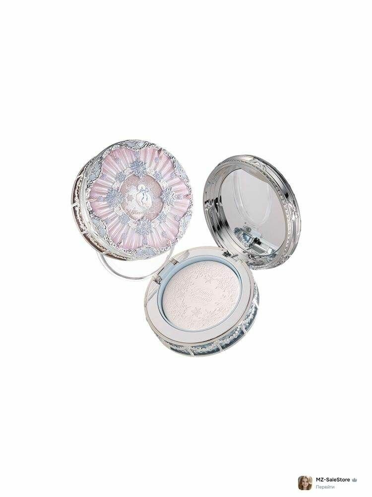 Пудра для лица Snow Ballet - 02 Snowy Pink + 01 Edelweiss