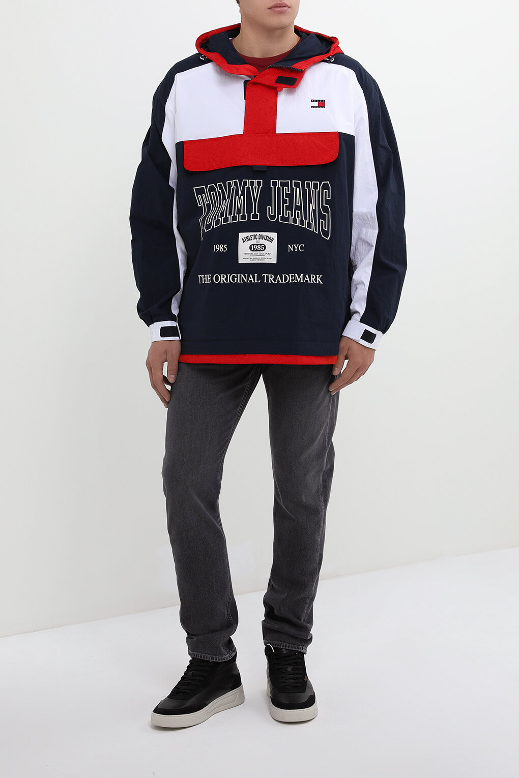 Куртка Tommy Jeans, размер XL, синий — фото 1
