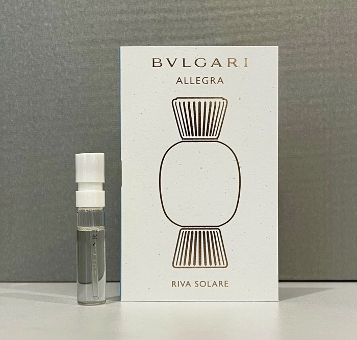 Bvlgari Riva Solare парфюм 1.5 мл - женская миниатюра / Аллегра Рива Соларе