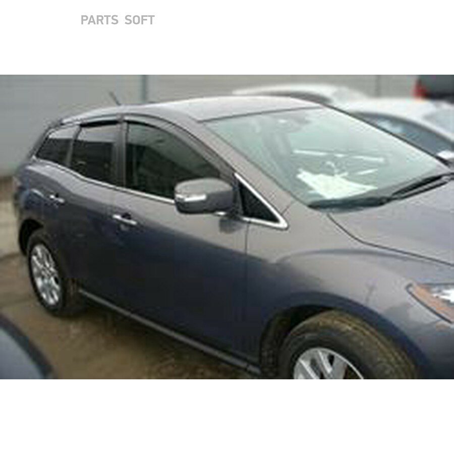 Ветровики 4шт Mazda CX7 07- от официального дистрибьютора, EGR, артикул 92450024B