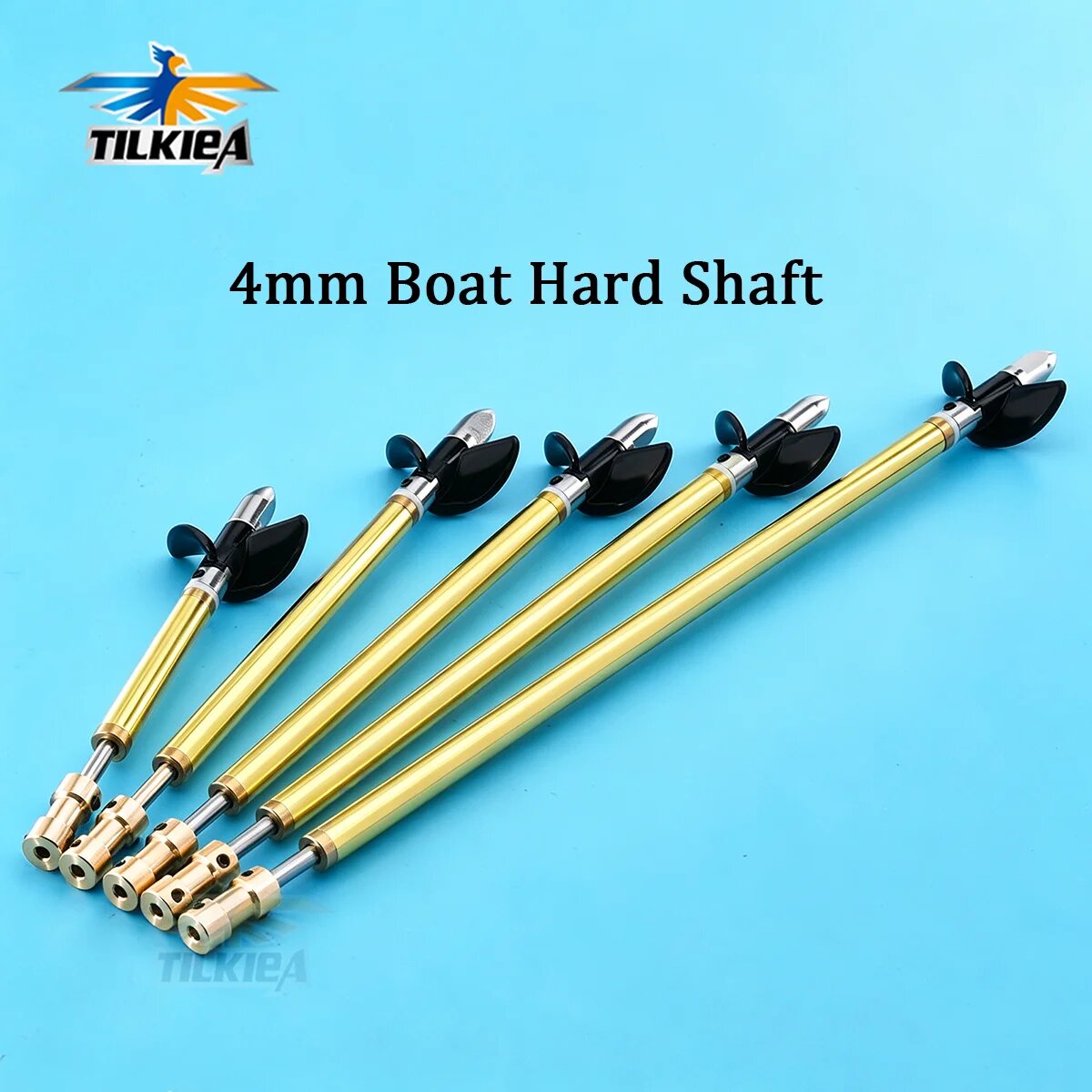 Приводной вал для лодки TILKIEA, Shaft L17cm-4x5mm, черный