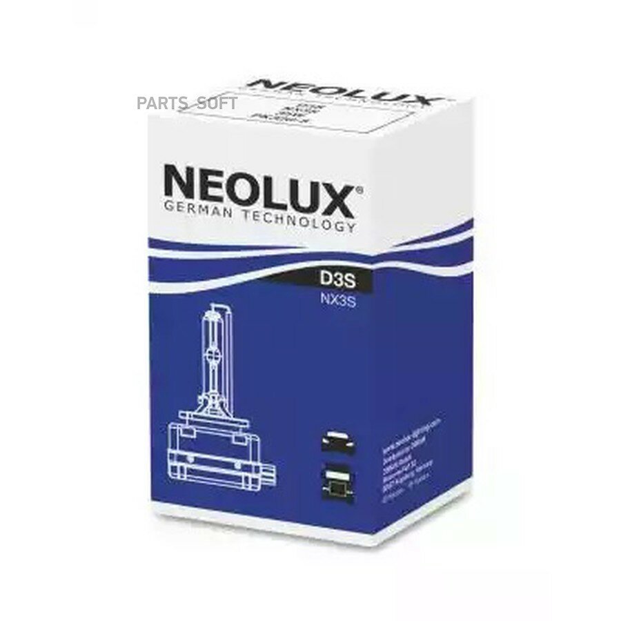 Лампа ксеноновая D3S (35W) PK32d-5 Xenon Standard 4200K NX3S от официального дистрибьютора, NEOLUX, артикул NX3S