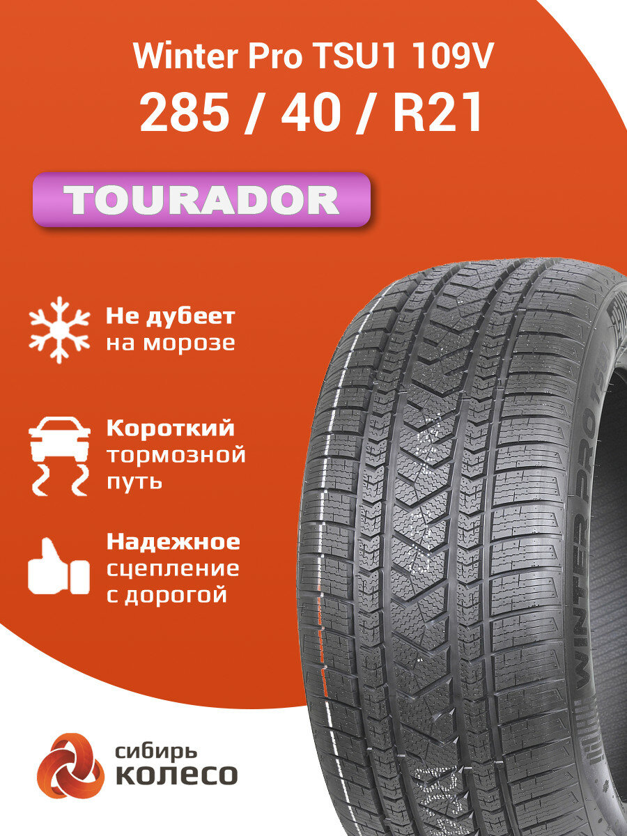 285/40R21 Tourador Winter Pro TSU1 109V