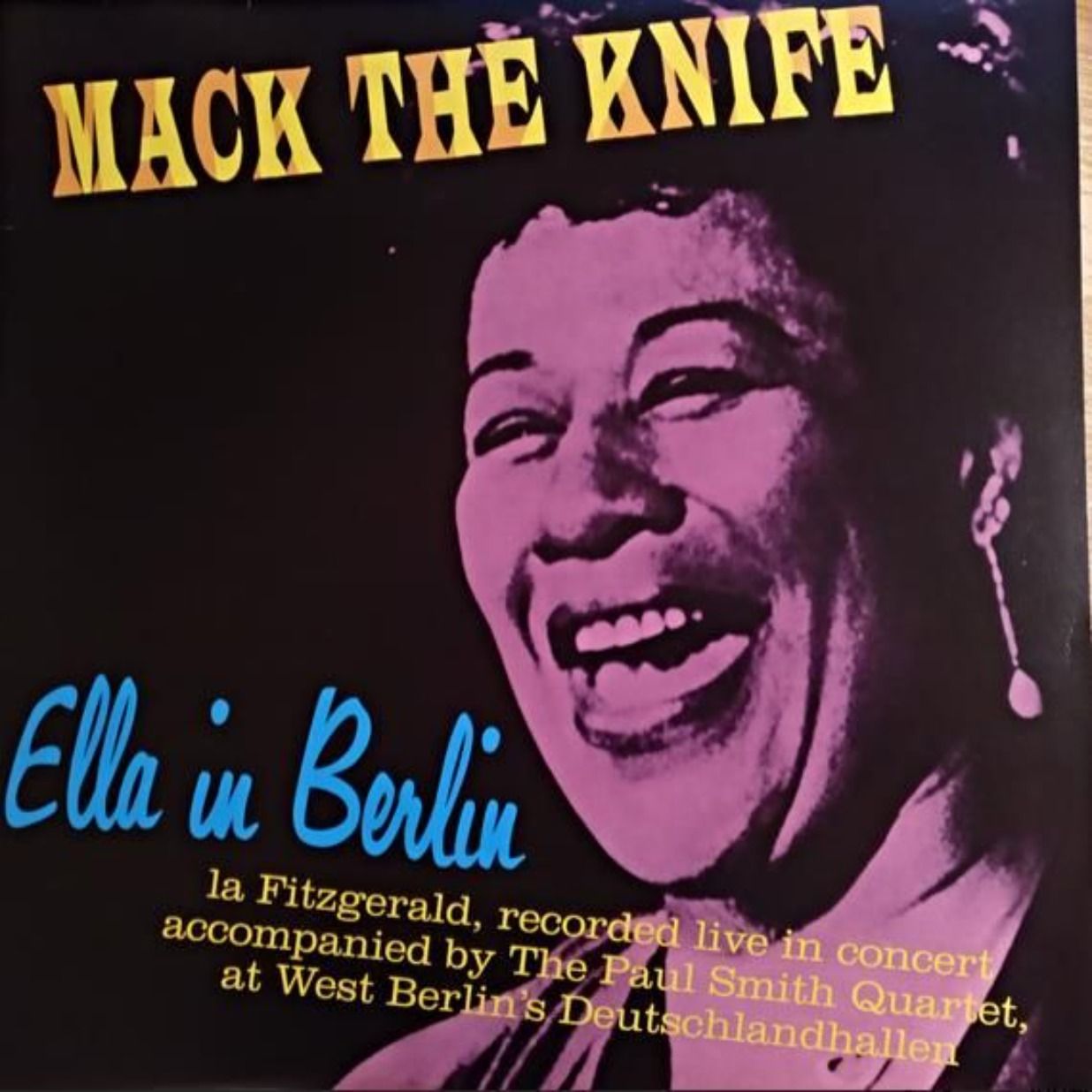 Виниловая пластинка Ella Fitzgerald - Mack The Knife - Ella In Berlin