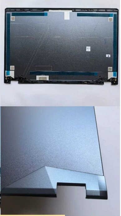 Задняя крышка MSI GE66/GP66 grey with logo