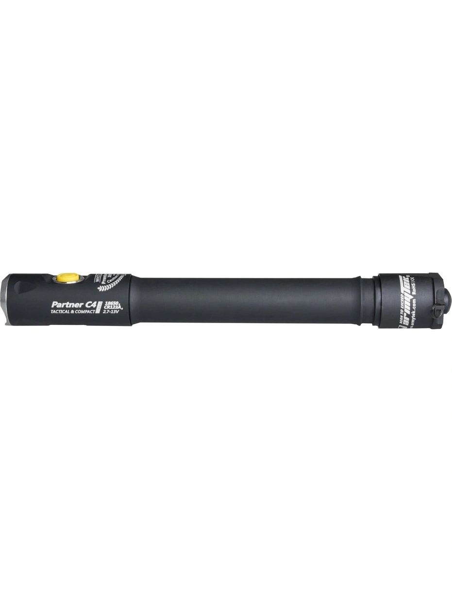 Фонарь Armytek Partner C4 Pro v3 XHP35, серебро (Теплый