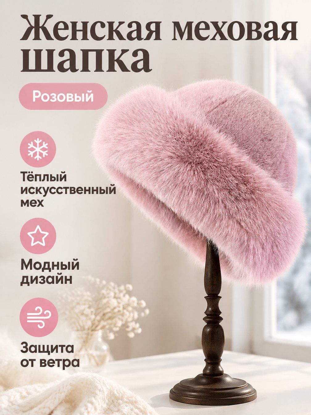Шапка для женщин