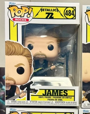 Фигурка Funko Pop Vinyl Metallica 72' SEASONS # 484 JAMES