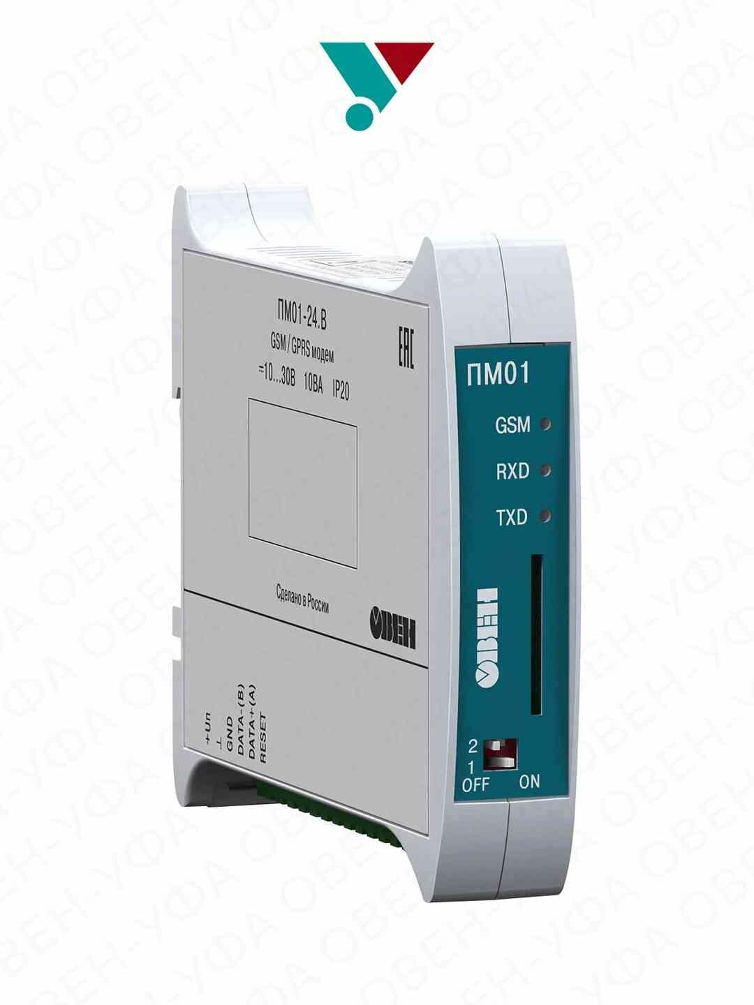 ПМ01-24. АВ GSM/GPRS-модем овен