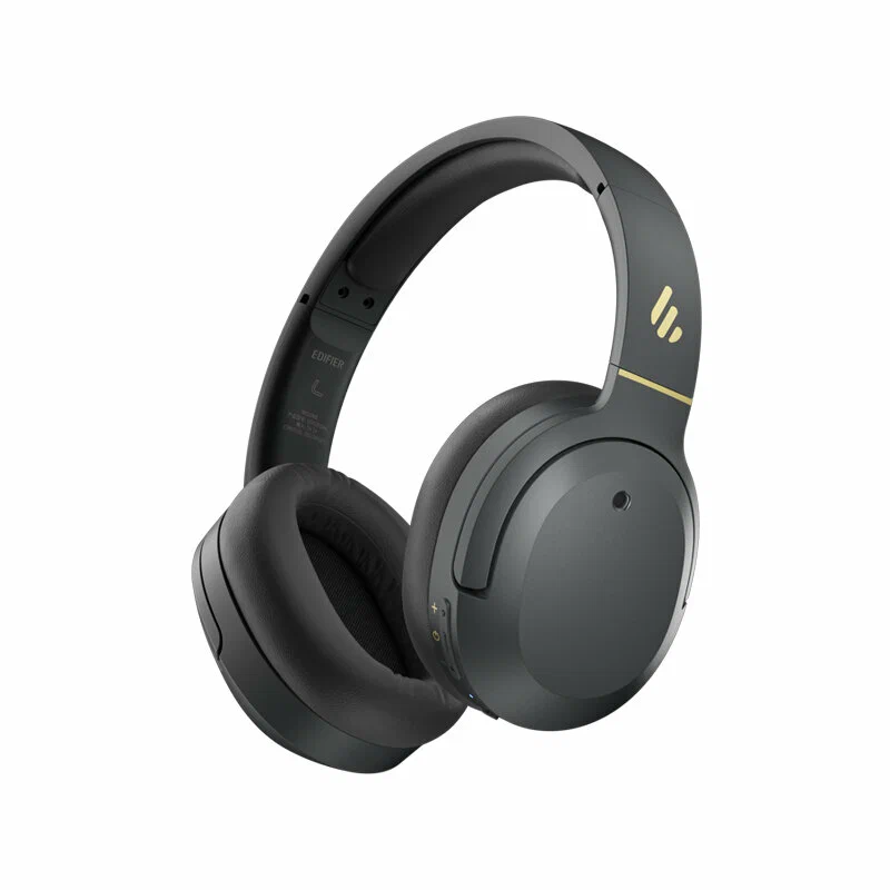 Наушники Edifier W820NB черно-серый беспроводные, полноразмерные, с шумоподавлением, Bluetooth 5.2