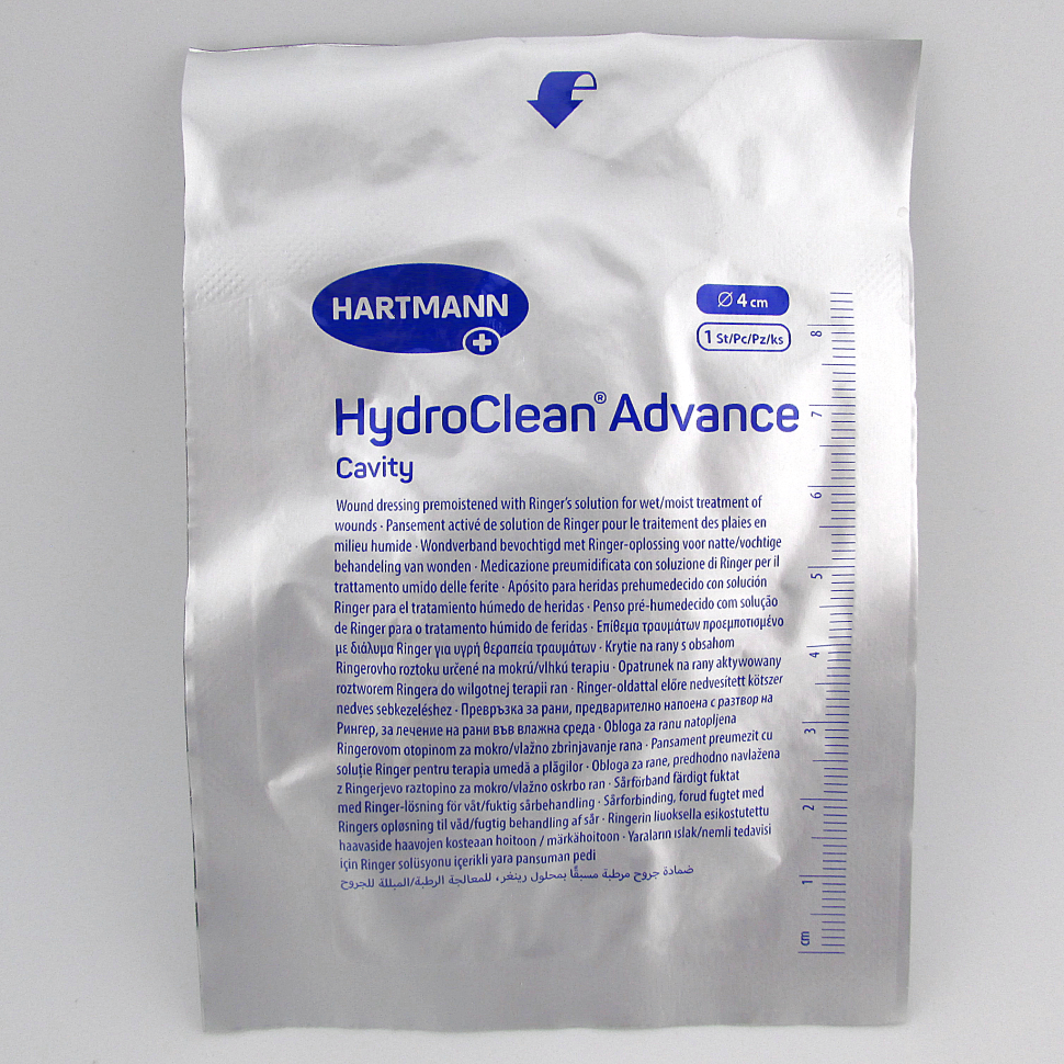HydroClean Advance Cavity (ГидроКлин Адванс Кавити) д. 4см, с раствором Рингера и антисептиком, 609162 (Поштучно (1 штука))