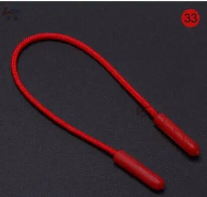 Бегунки для молнии 5 шт, пластик, 7 цветов Красный, red 5pcs